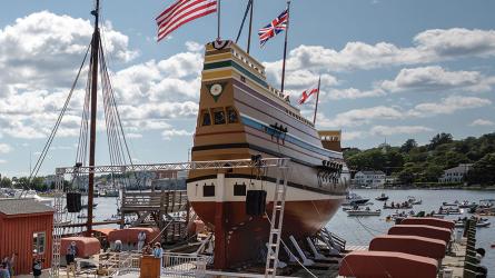 MAYFLOWER II’s Rebirth | Wooden Boat
