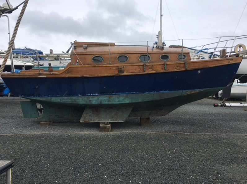 26ft Maurice Griffiths 'Athene' design sailing boat | WoodenBoat